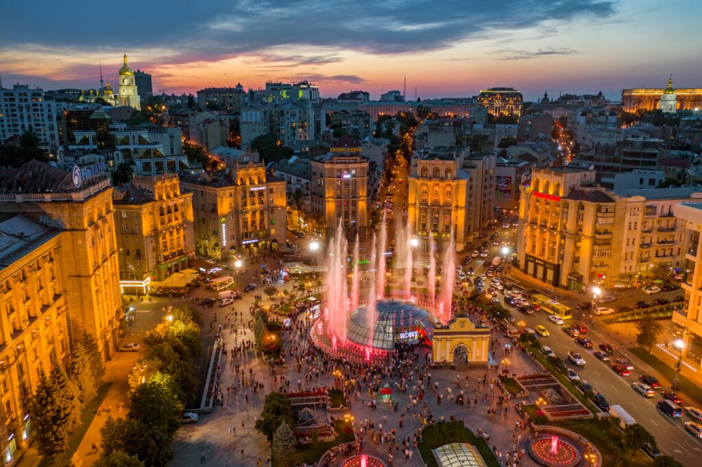 Top 5 locations in Kyiv - BTL Company